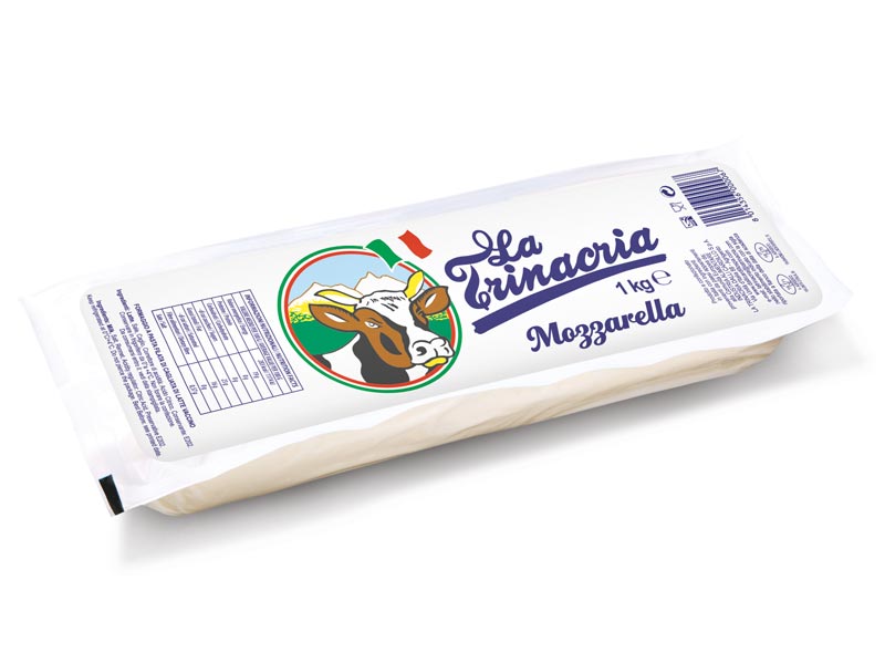 Filone Mozzarella Trinacria Blu 1 Kg | Mozzarella per pizza